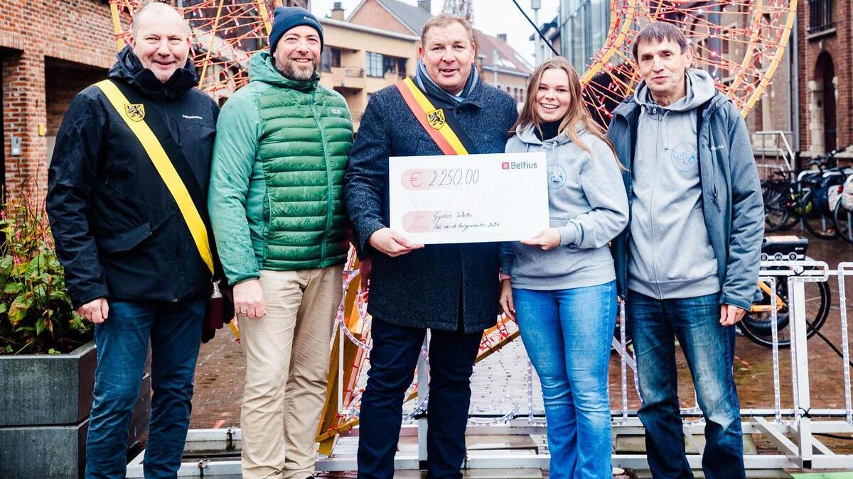 Twee keer goed nieuws voor GymCo: mooie cheque na hulp op ...