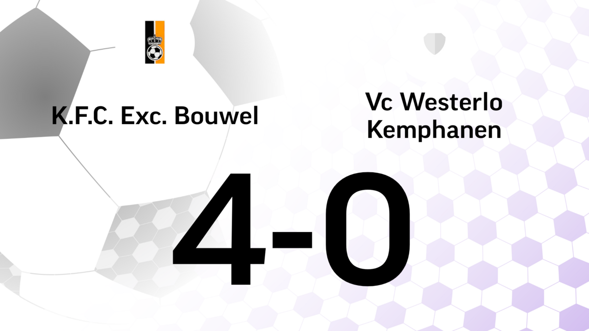 Rynders scoort twee keer voor K.F.C. Exc. Bouwel in wedstrijd tegen ...