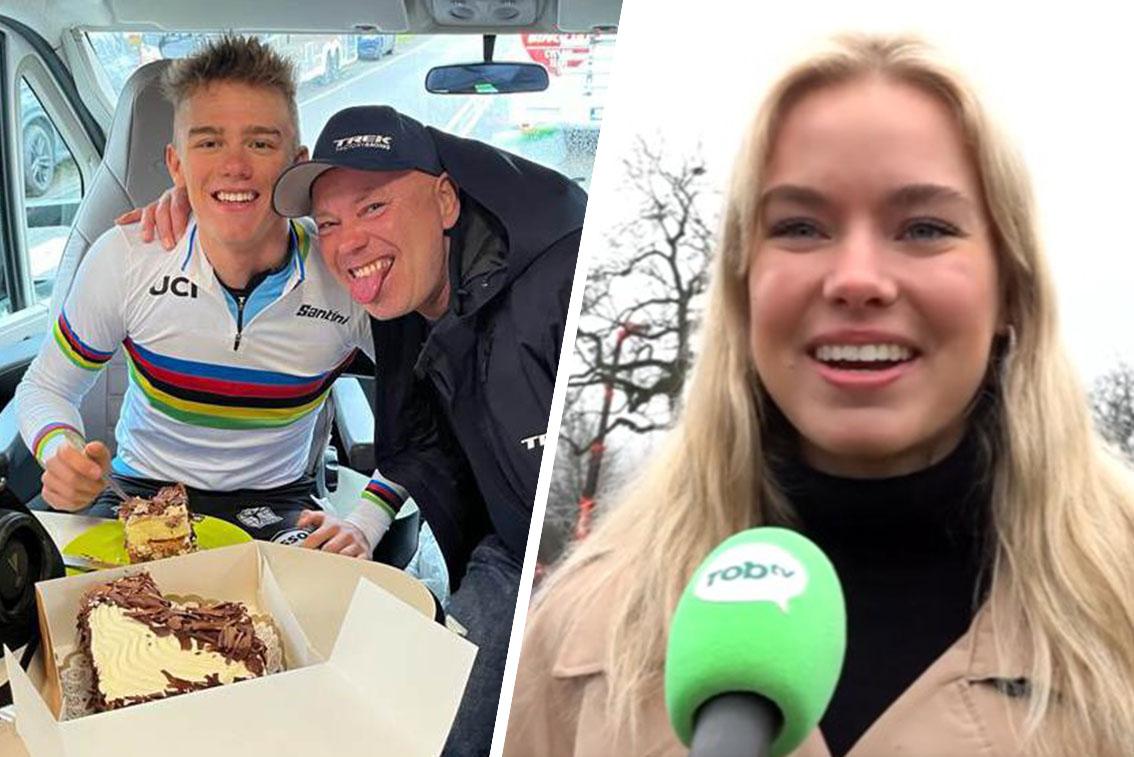 HERBELEEF: Het WK veldrijden van Thibau Nys in het spoor van verzorger ...