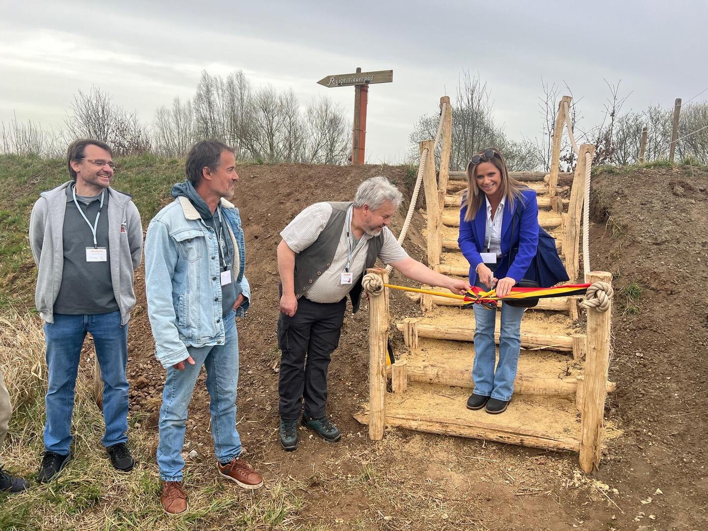 Nieuwe wandelroute het Ruige Ridderpad passeert aan de Boerenbrug ...
