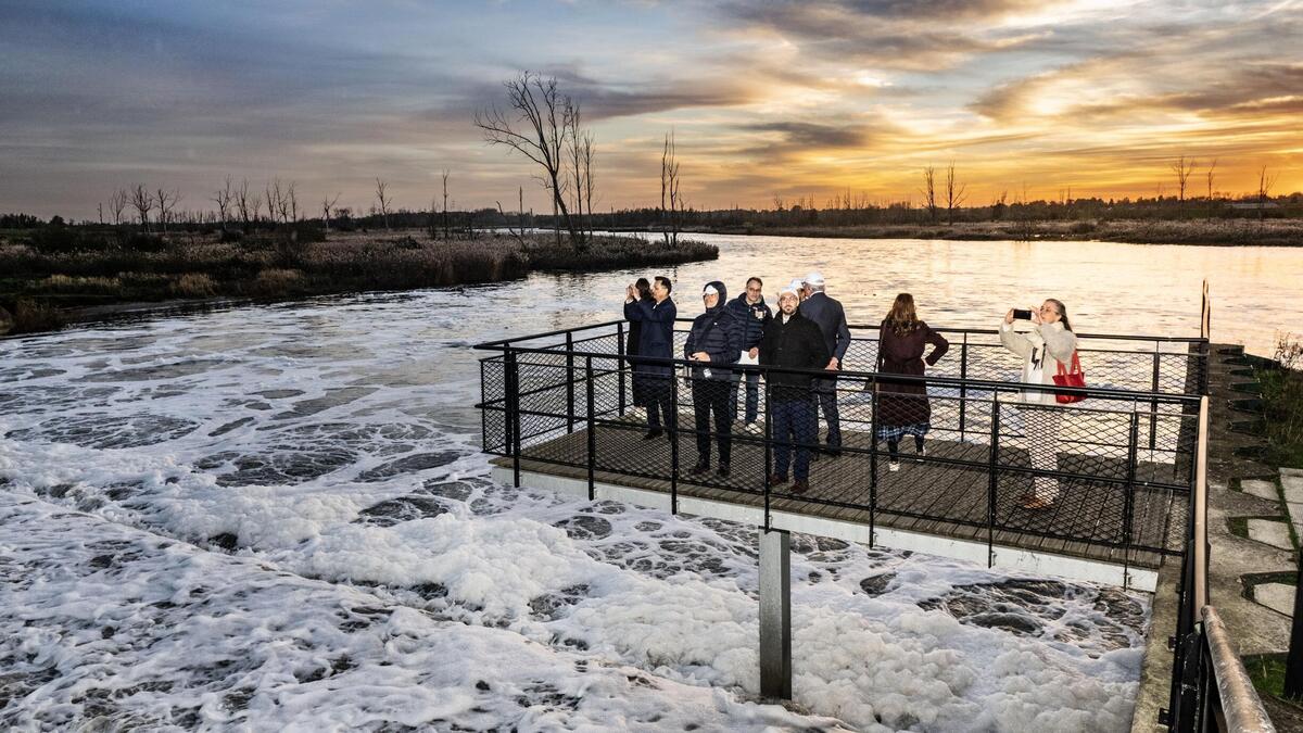 Pakistaanse waterexperts bekijken in Kruibeke hoe ze moessonregens de ...