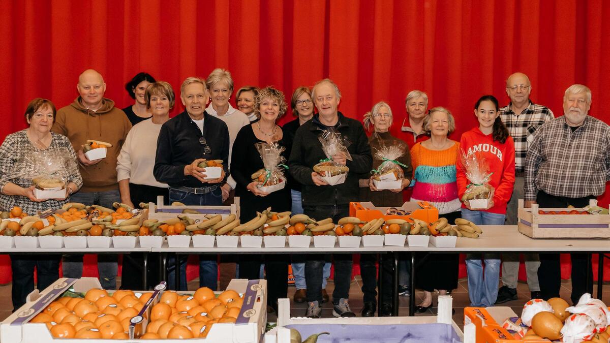 Al voor de 25ste keer fruitmandjes voor 80-plussers | GVA