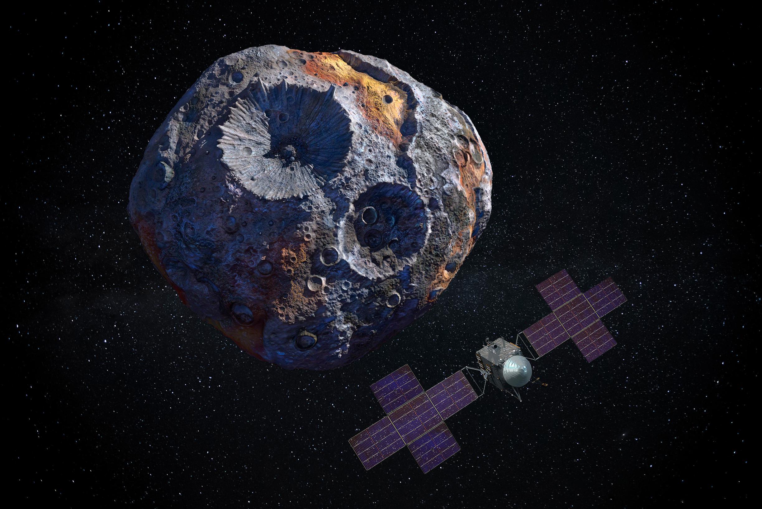 NASA lanceert vandaag missie naar “16 Psyche”, een asteroïde die ...
