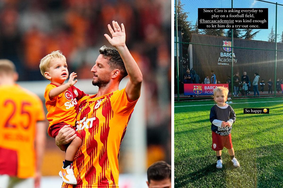 VIDEO. In de voetsporen van vader Dries? Ciro Mertens gaat eenmalig op ...