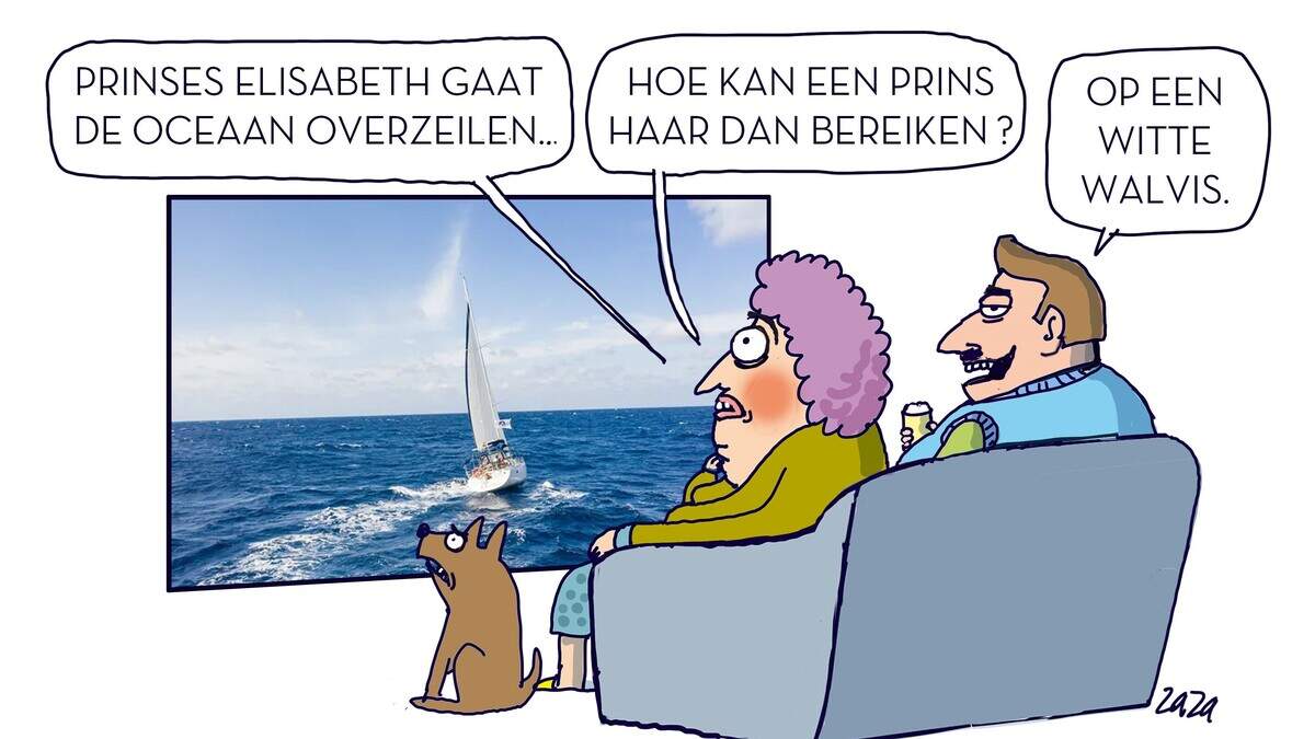 Onze cartoon van de dag, gemaakt door Zaza | GVA