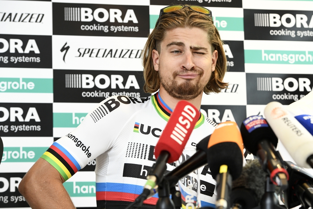 Peter Sagan bedolven onder persaandacht: “Wil je je arm kwijt?” | GVA
