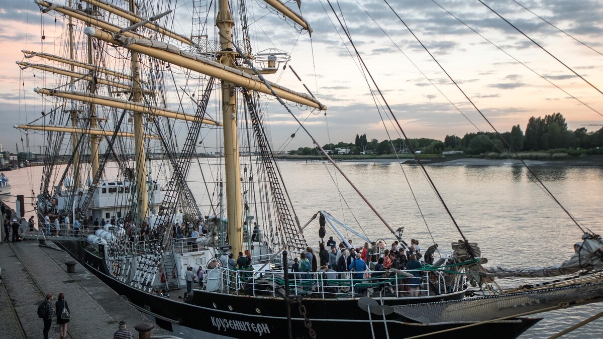 Stad bant Russische schepen tijdens Tall Ships Races | GVA