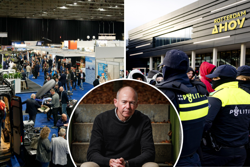 Protest aan wapenbeurs in Rotterdam: NEDS mikt op militaire én civiele ...