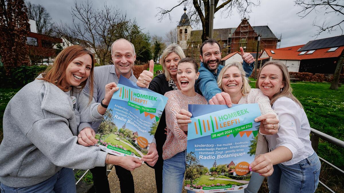 Kinderdorp, meezingconcert en Radio Botanique kleuren eerste Hombeek ...