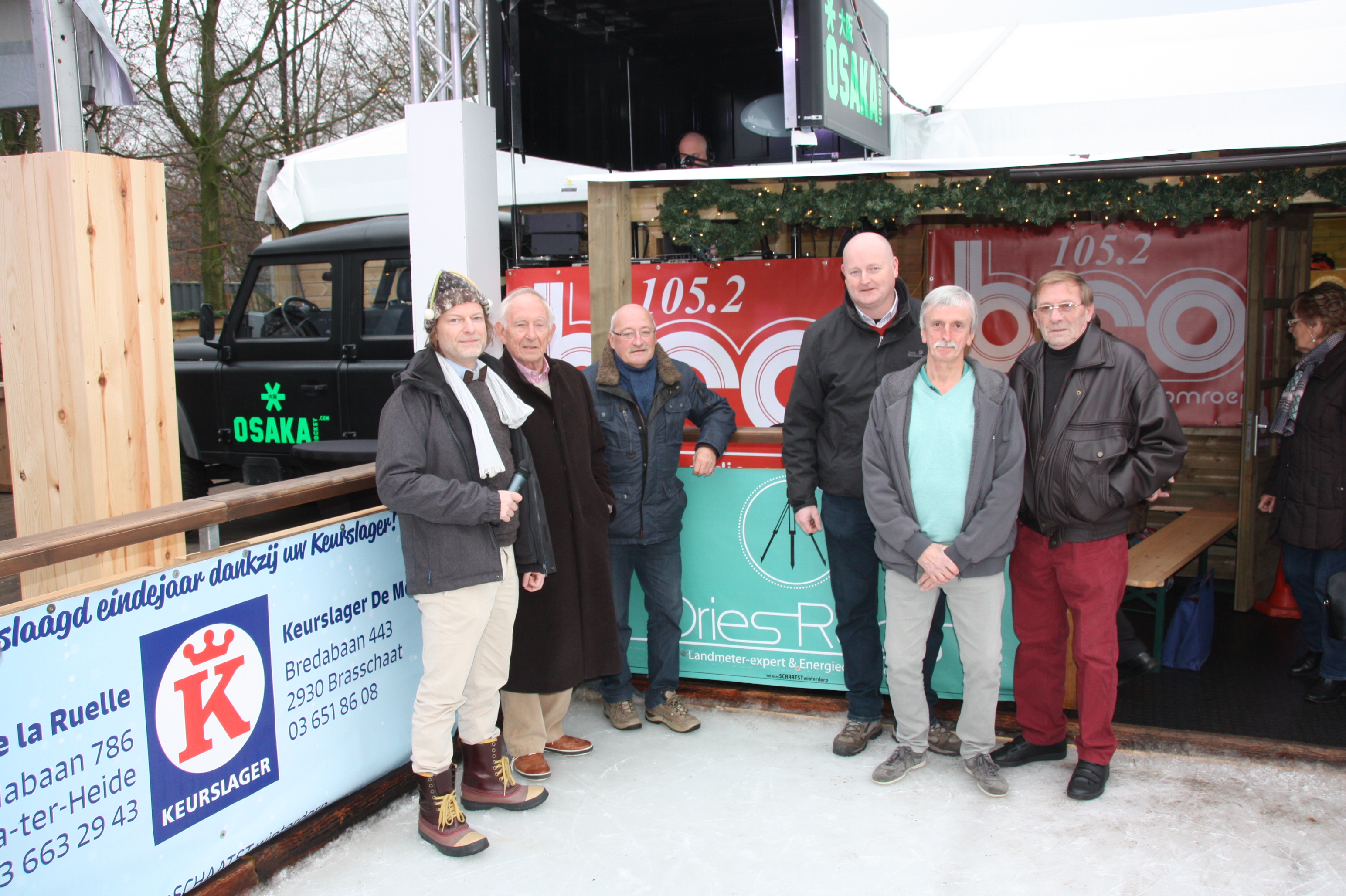 Brasschaatse Radio Omroep zendt uit van op het Winterdorp | GVA