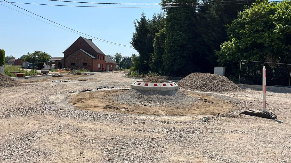 Heropening rotonde Molenheide-Kruisdreef uitgesteld tot half juni ...