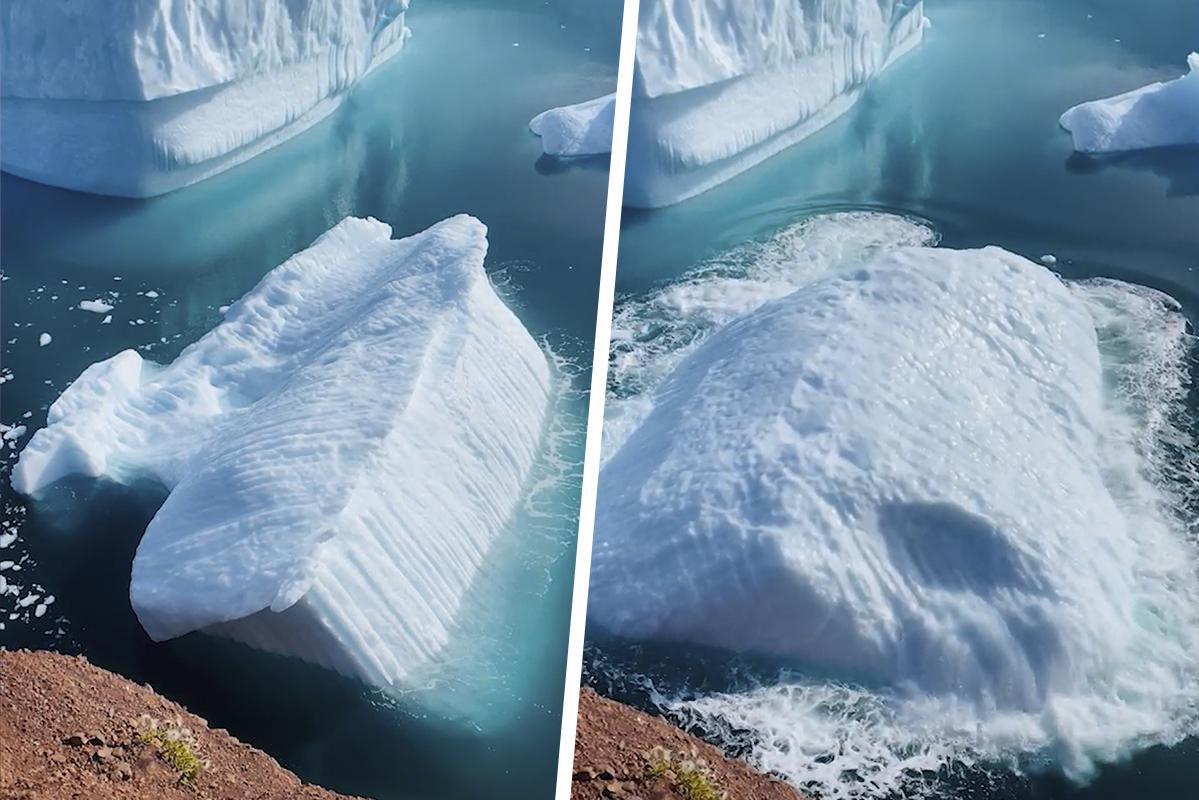 Zo ziet de onderkant van een ijsberg eruit: unieke beelden tonen ...