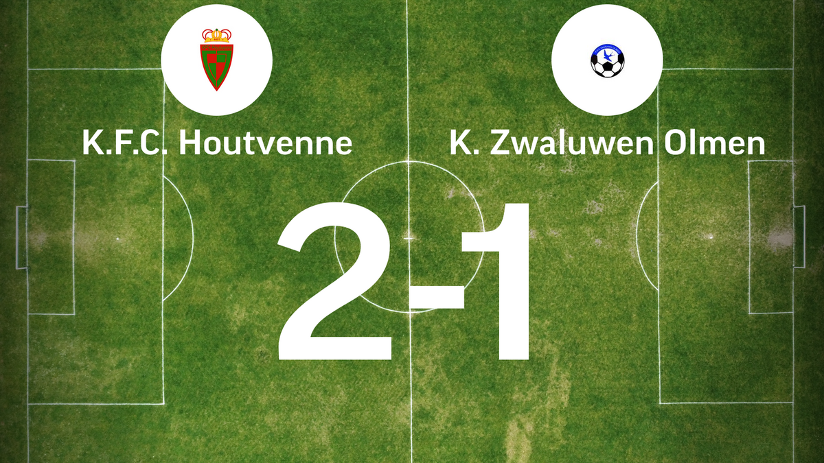 Houtvenne B wint met doelpunt verschil tegen Olmen | GVA