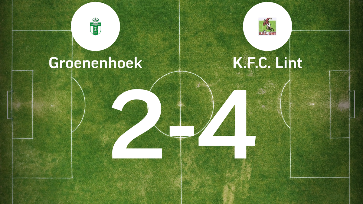 Spectaculaire ommekeer van Lint uit tegen Groenenhoek | GVA