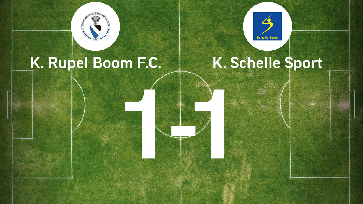 Schelle Sport speelt gelijk tegen Rupel Boom B | GVA
