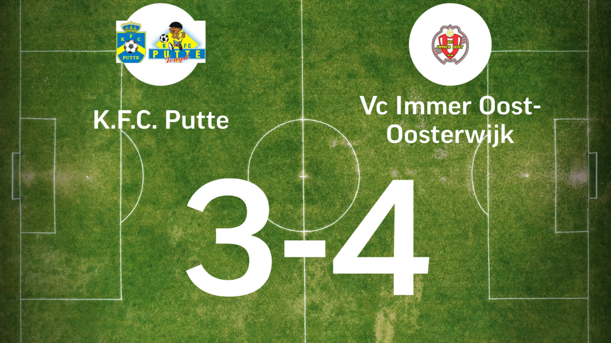 Immer Oost wint dankzij één goal verschil van Putte B | GVA